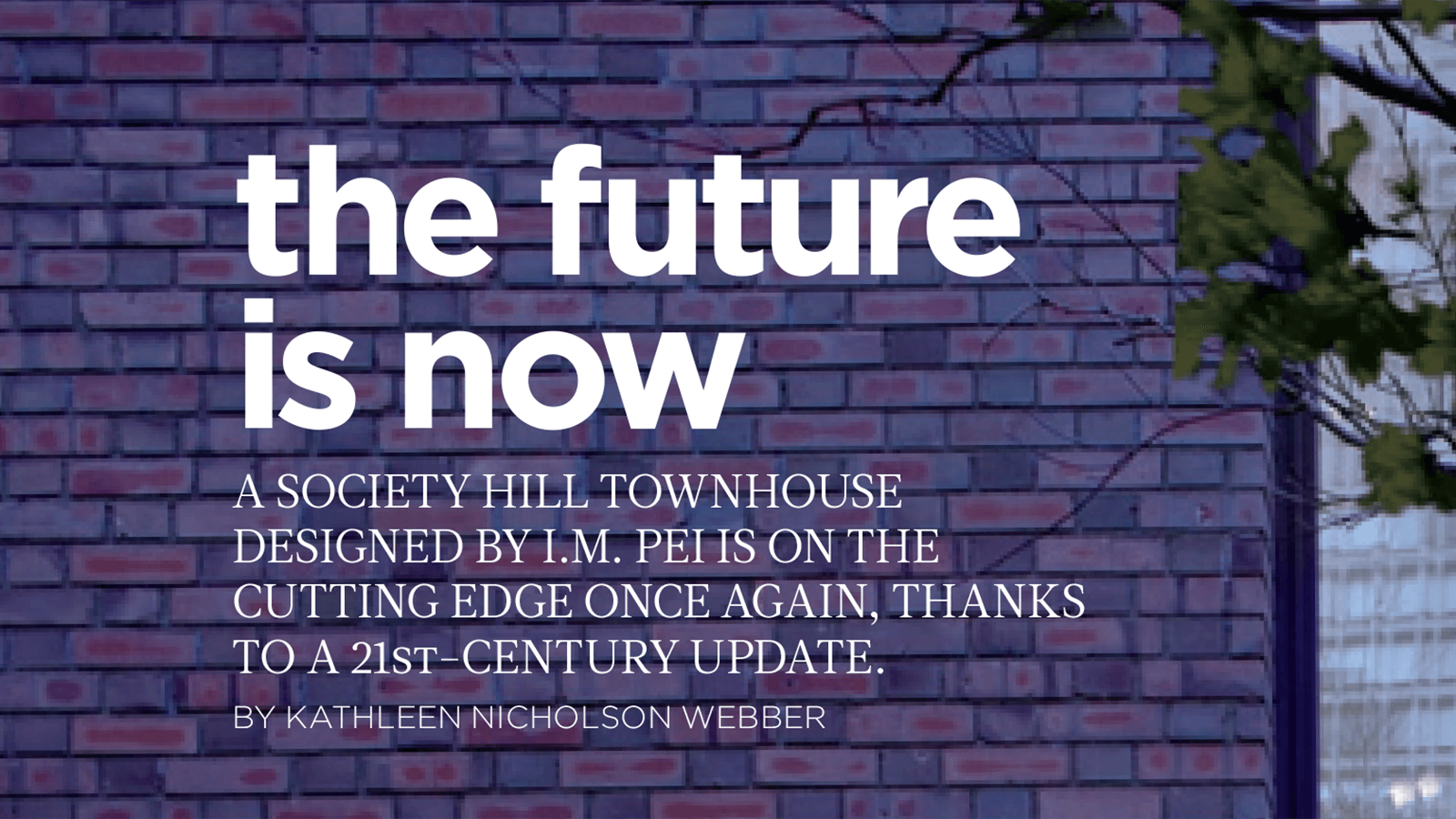 Philadelphia STYLE | k YODER design